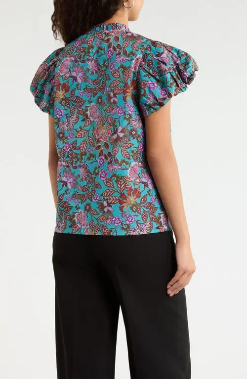 SUGARLIPS Keni Floral Print Top
