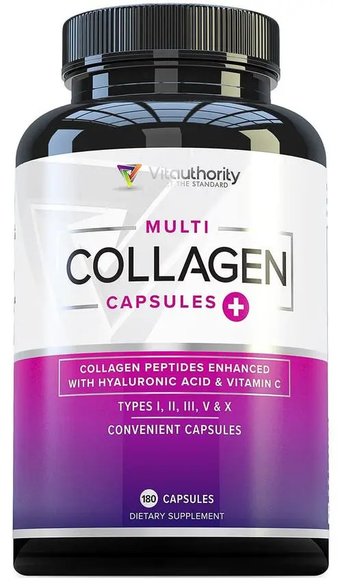 VITAUTHORITY Multi Collagen Capsules - 180ct
