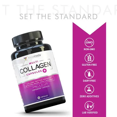 VITAUTHORITY Multi Collagen Capsules - 90ct