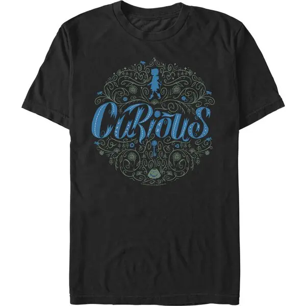 CORALINE Curious Floral Circle Short Sleeve T-shirt