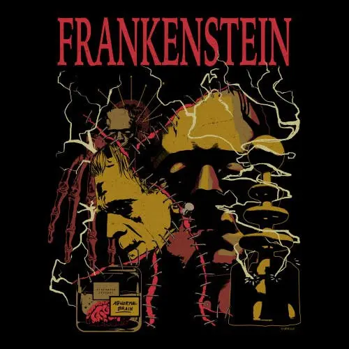 FRANKENSTEIN Universal Monsters Abnormal Brain Experiment Sweatshirt