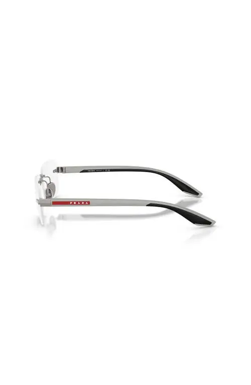 Prada 57mm Rectangle Optical Glasses