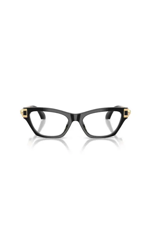 Versace 54mm Cat Eye Optical Glasses