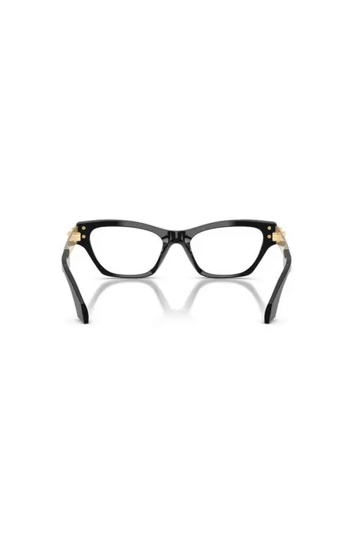 Versace 54mm Cat Eye Optical Glasses