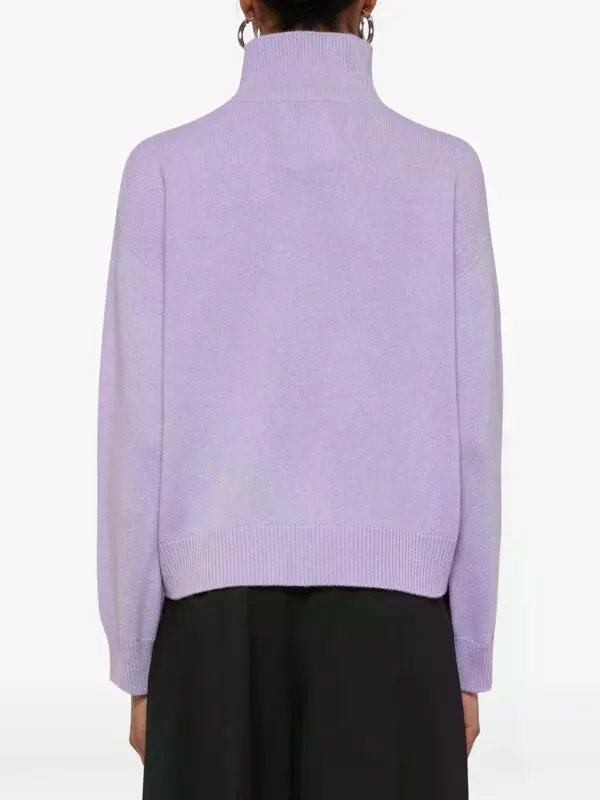 LANEUS Turtleneck Boxy Sweater