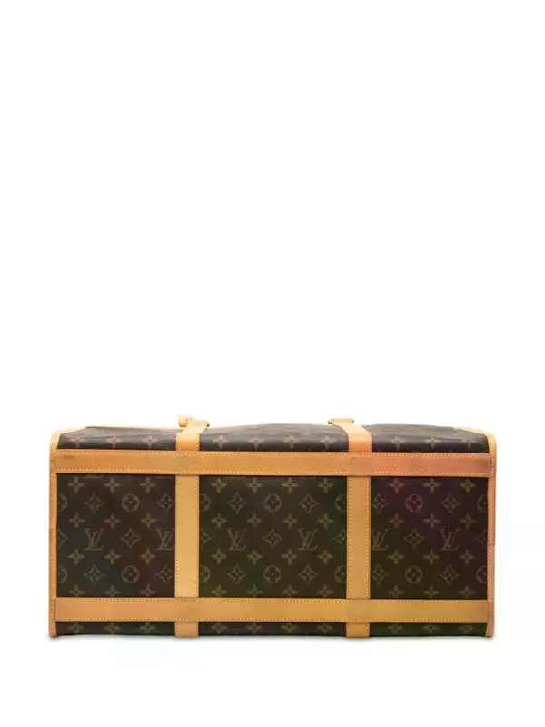 LOUIS VUITTON 2005 Monogram Sac Chien Pet Carrier 50 Travel Bag