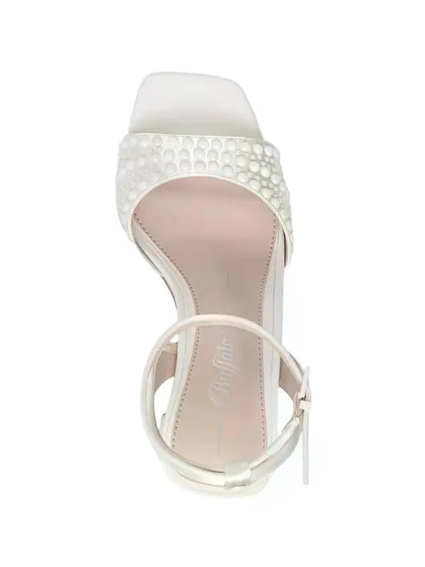 BUFFALO Ashley Faux-pearl Embellished Sandals