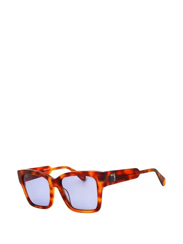 MAX&CO. Tortoiseshell-effect Rectangle-frame Sunglasses