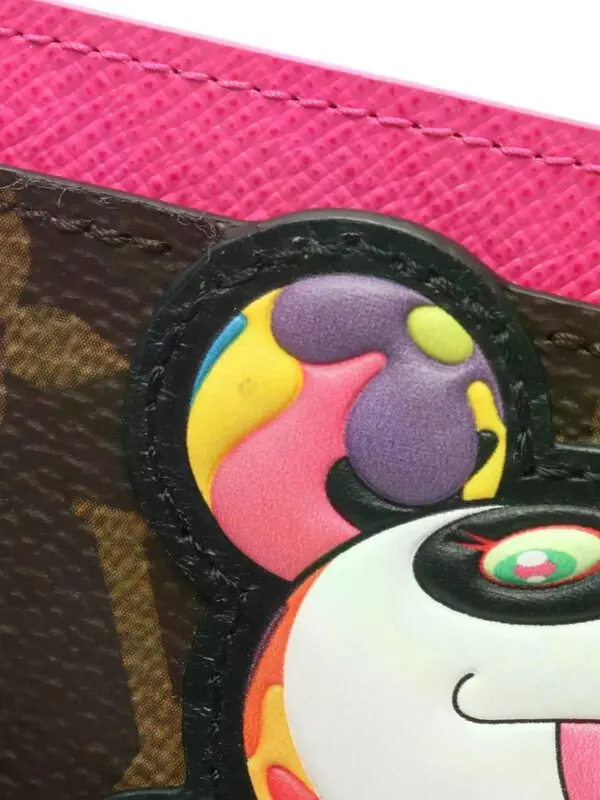 LOUIS VUITTON 2021-2026 X Takashi Murakami Monogram Panda Card Holder