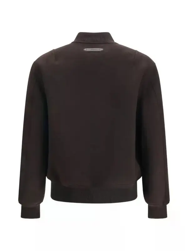 Brioni Zip-up Bomber Jacket
