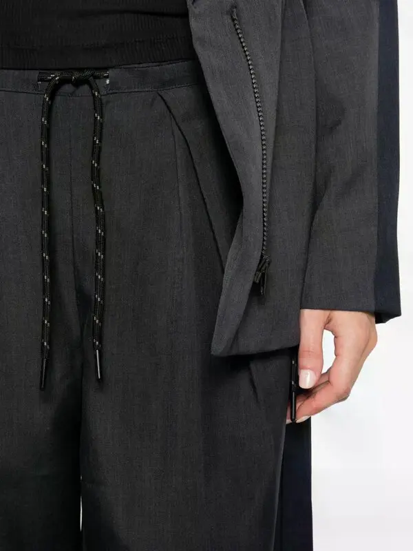 RETHINKIT STUDIOS The Sporty Drawstring-waist Straight-leg Trousers