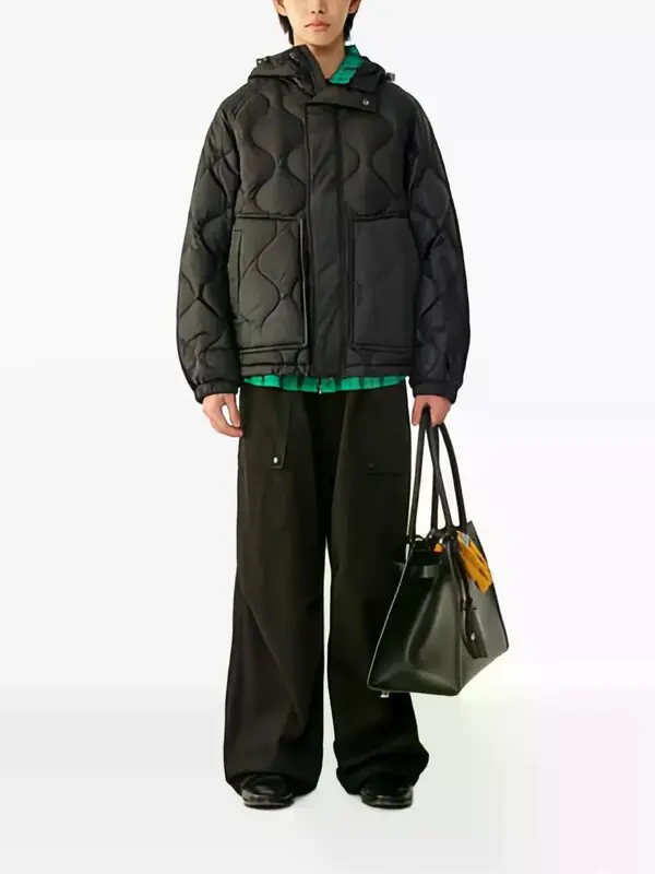 STUDIO TOMBOY Quilted Hooded Jacket