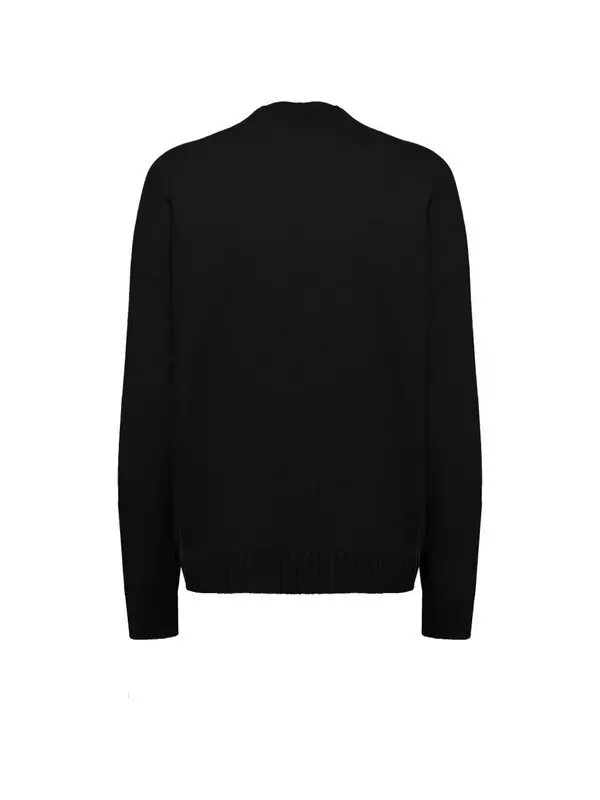 LANEUS Ribbed-trim Sweater