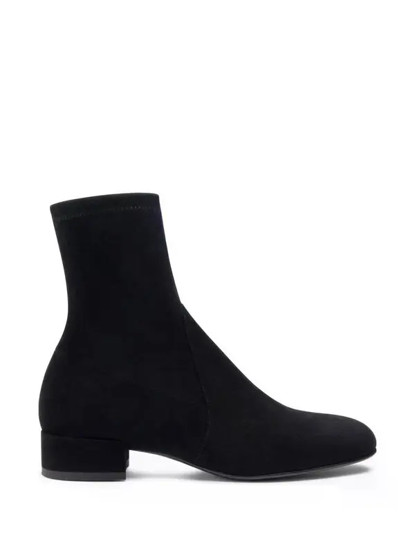STUART WEITZMAN Bacari 25 Suede Ankle Boots