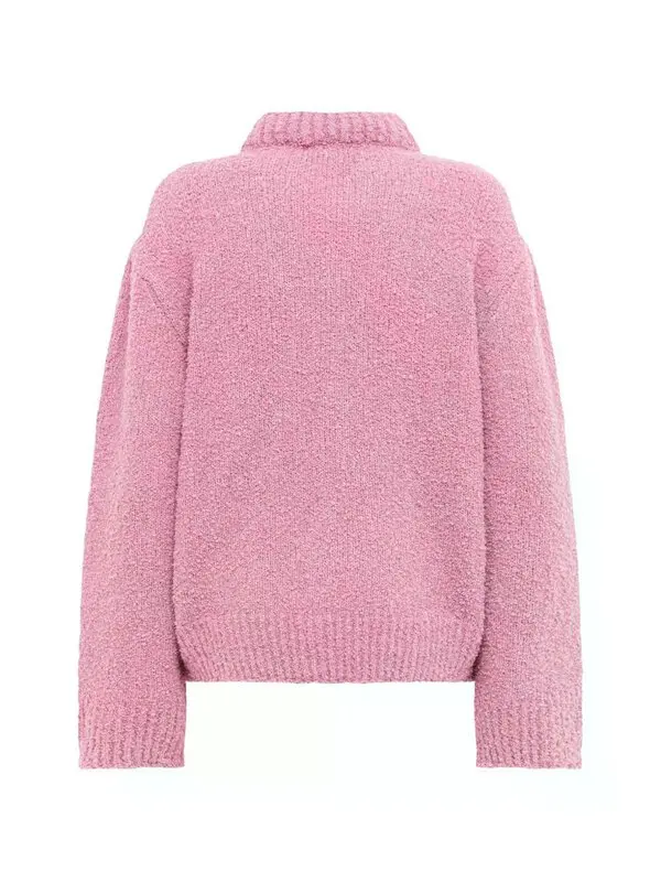 LANEUS Textured Boxy-fit Sweater