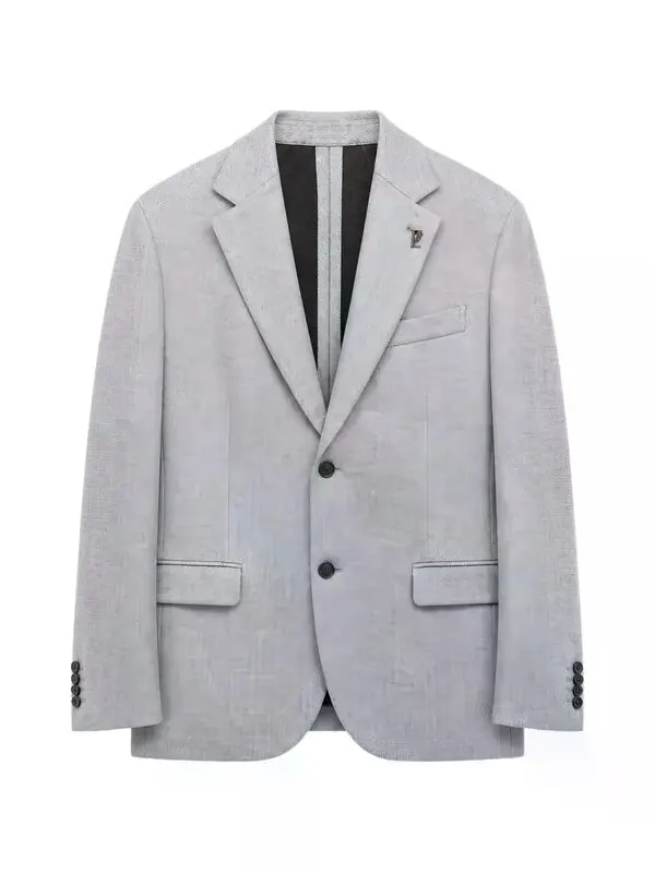 Pal Zileri Single-breasted Blazer - Grey
