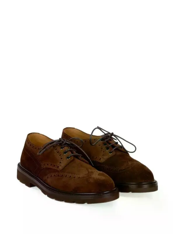HENDERSON BARACCO Suede Brogue Shoes