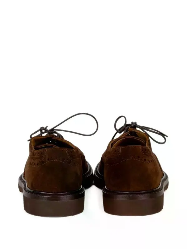 HENDERSON BARACCO Suede Brogue Shoes