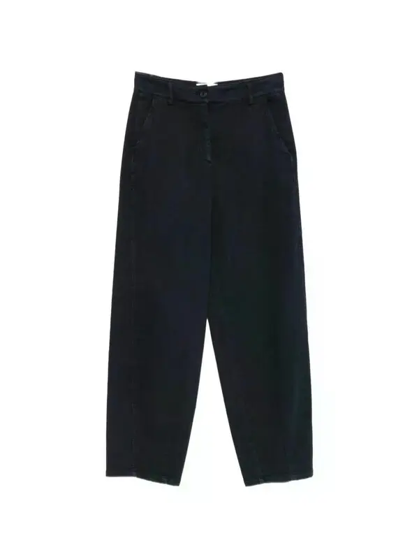 VIA MASINI 80 High-waisted Straight-leg Trousers