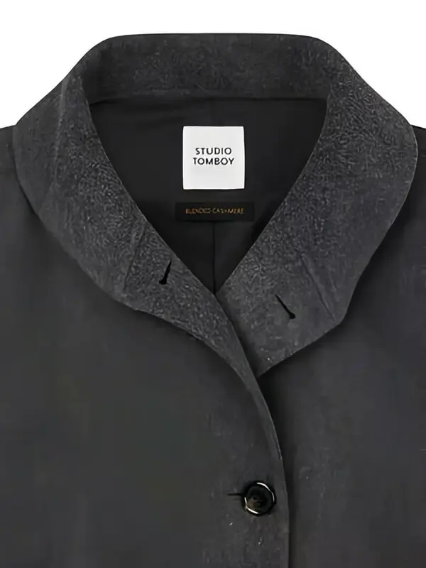 STUDIO TOMBOY Belted Button-up Coat