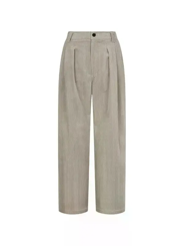 STUDIO TOMBOY Pleated Corduroy Trousers