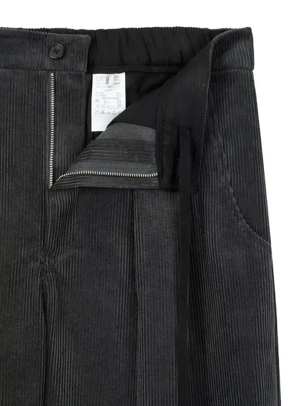 STUDIO TOMBOY Pleated Corduroy Trousers