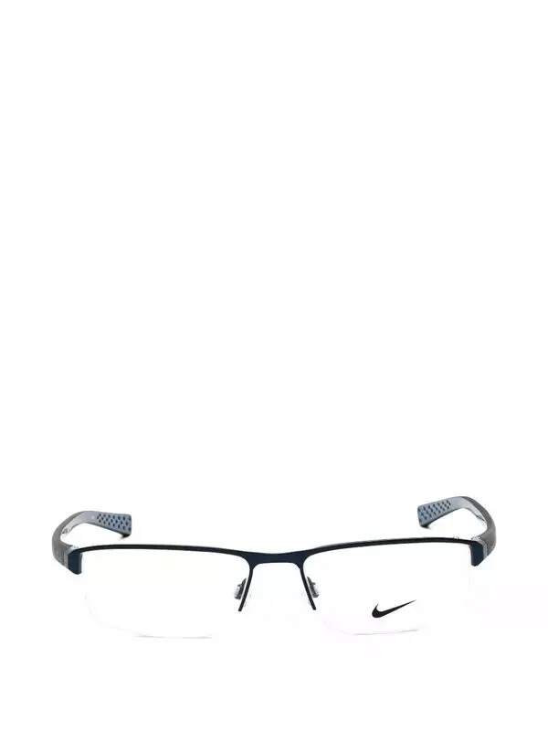 Nike Rectangle Semi-rim Glasses