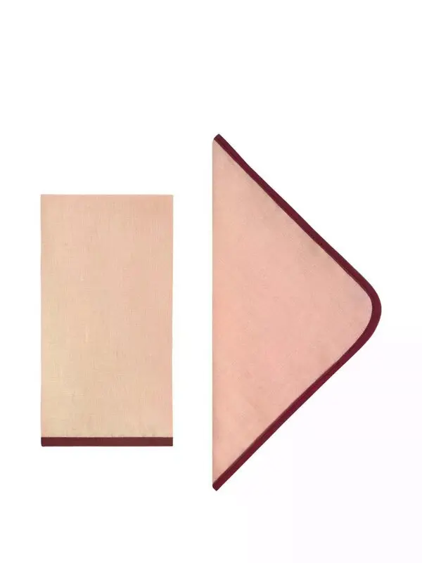 La DoubleJ Rainbow Napkins - Neutrals