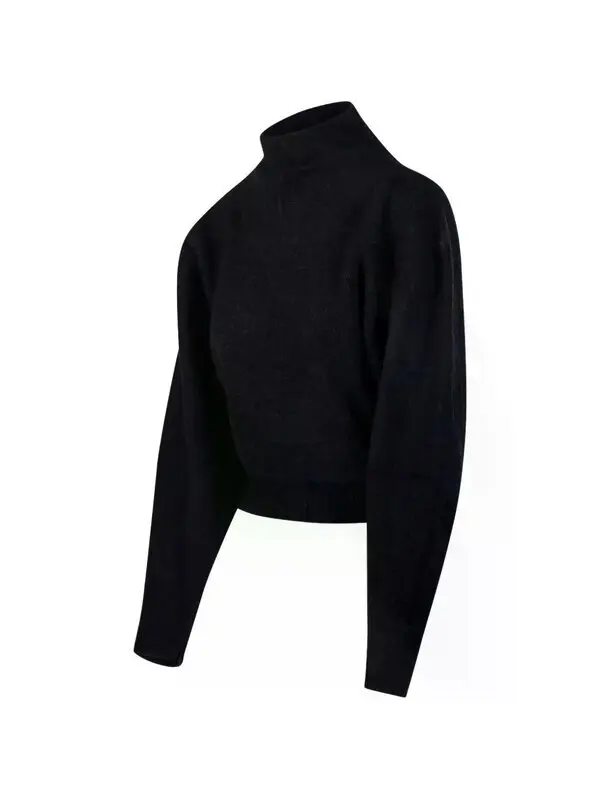 Max Mara High-neck Ribbed-trim Sweater