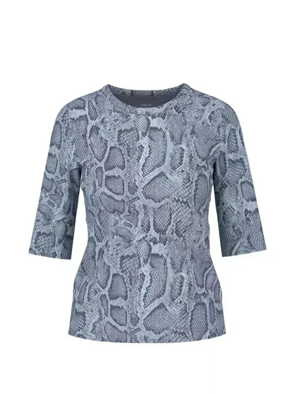 MARCCAIN Snakeskin-print T-shirt