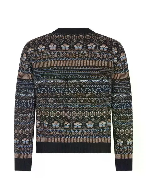 Nn07 Tobias Fair Isle-intarsia Cardigan