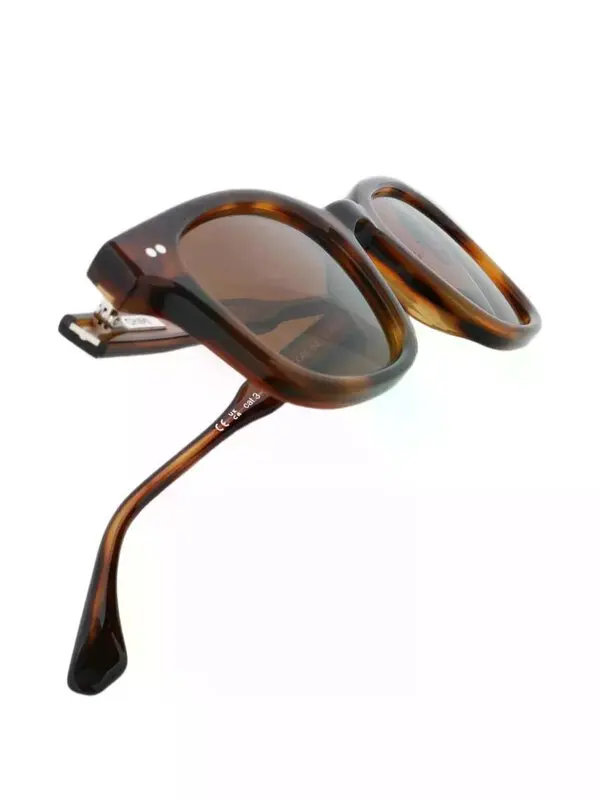 Chimi Tortoiseshell-effect Square-frame Sunglasses