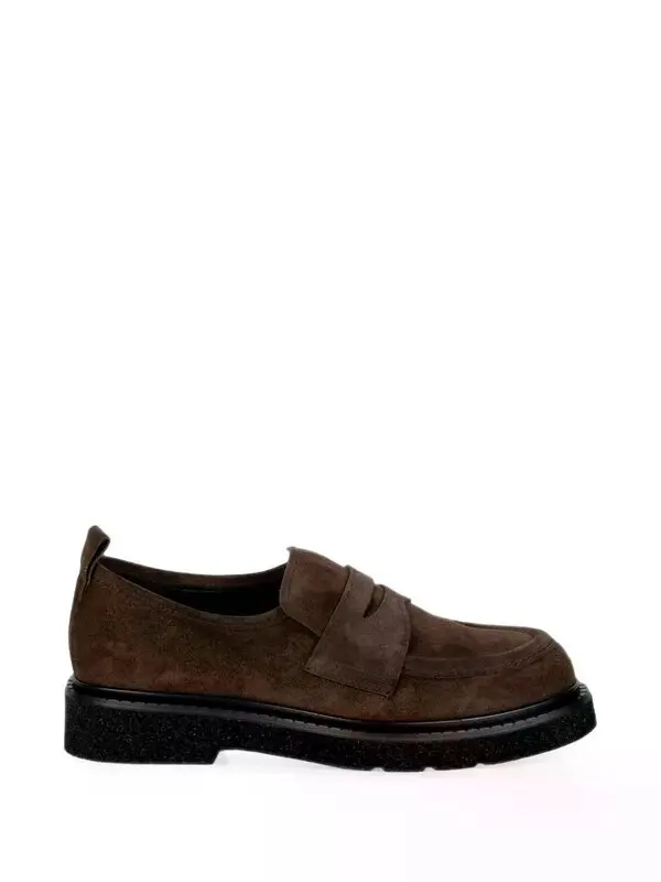 GUGLIELMO ROTTA Suede Slip-on Loafers