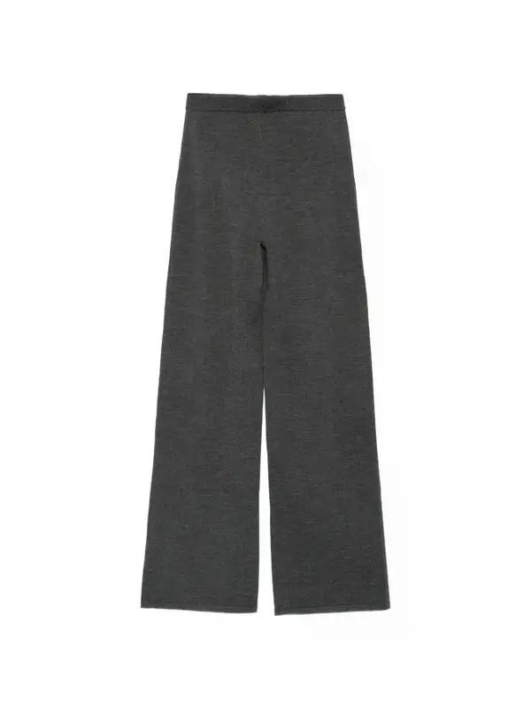 Majestic Filatures Fine-knit Wide-leg Trousers