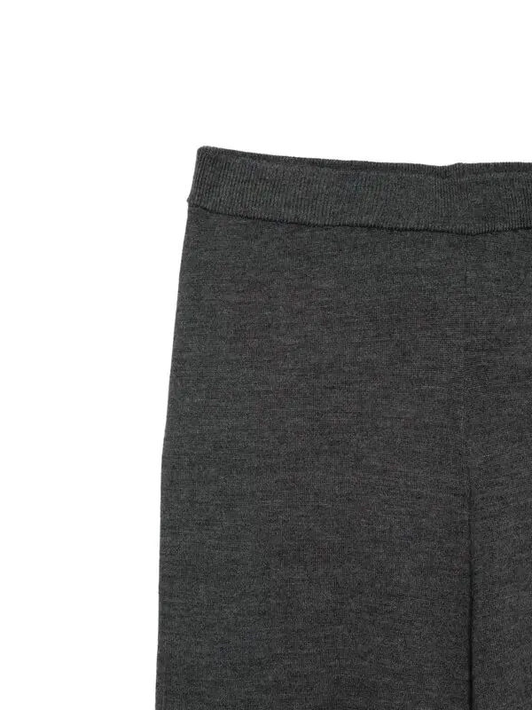 Majestic Filatures Fine-knit Wide-leg Trousers