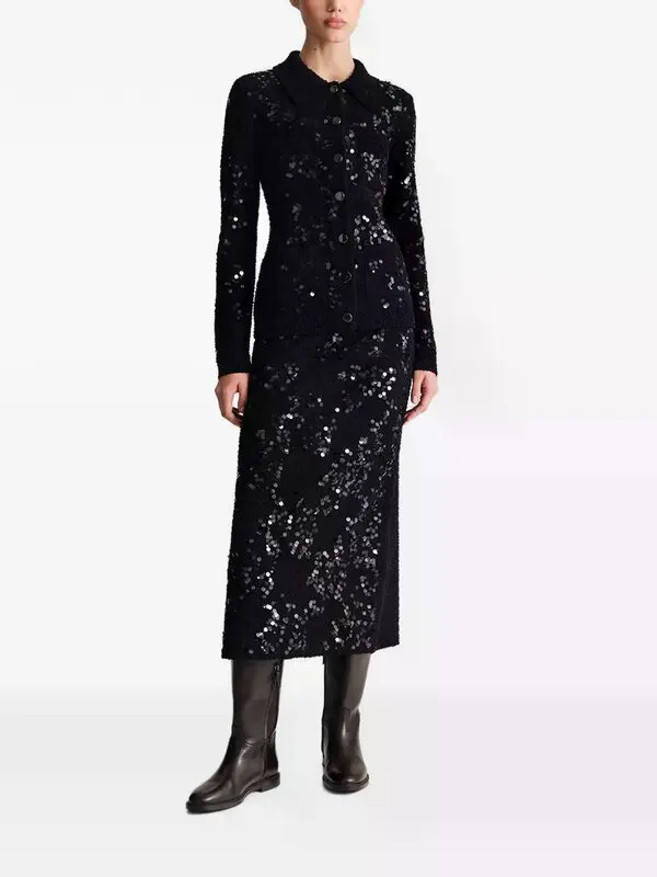 Cara Cara Adelaid Sequin-embellished Cardigan