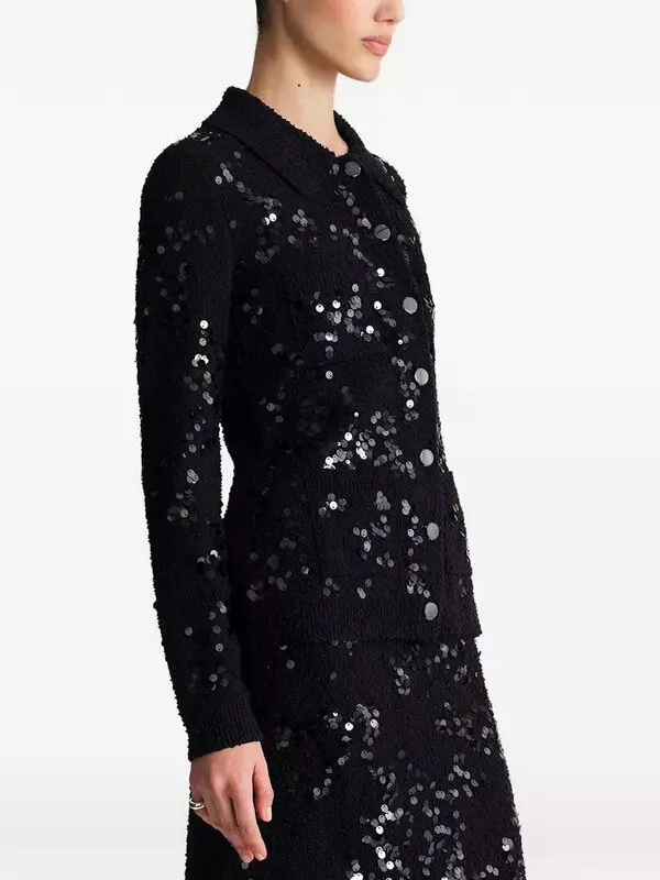 Cara Cara Adelaid Sequin-embellished Cardigan