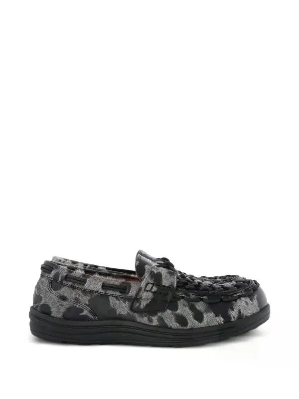 Keen Uneek Cow-print Slip-on Loafers
