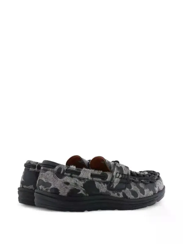 Keen Uneek Cow-print Slip-on Loafers