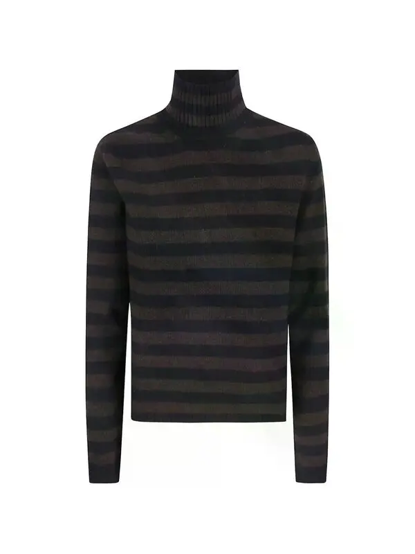 Sibel Saral Striped Roll-neck Sweater