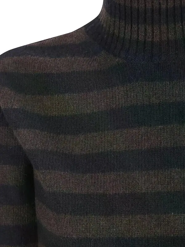 Sibel Saral Striped Roll-neck Sweater
