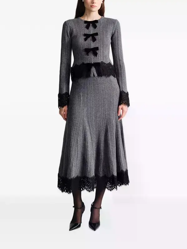 Cara Cara Veda Lace-trimmed Cardigan