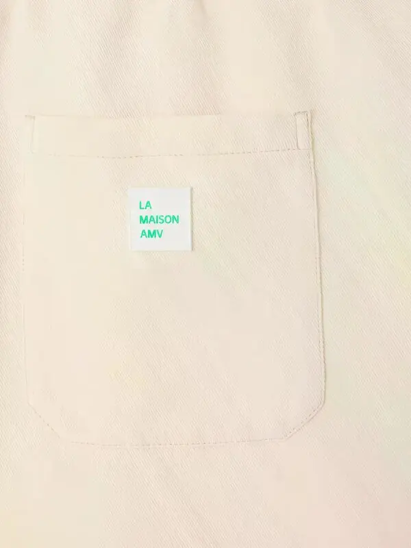 American Vintage Afaz Drawstring-waist Shorts - Neutrals