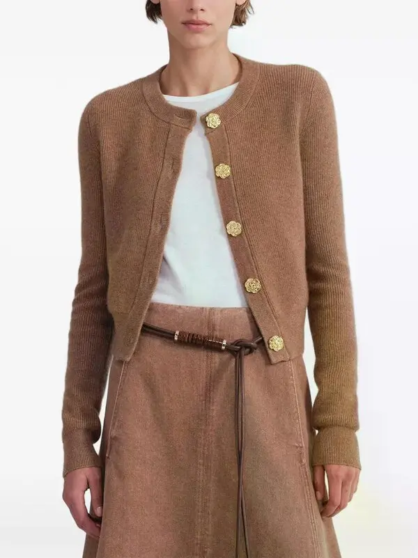 Cara Cara Ellery Floral-button Cardigan