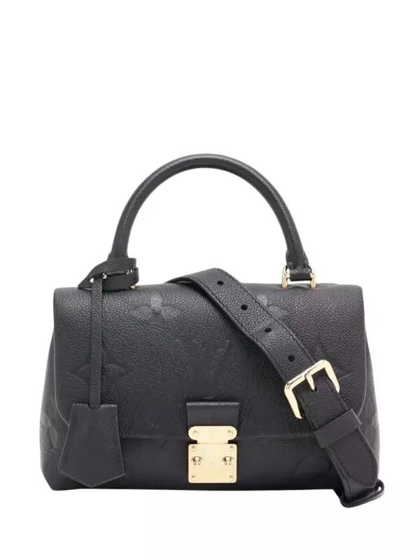 LOUIS VUITTON 2021-2026 Monogram Empreinte Madeleine Bb Satchel - Black