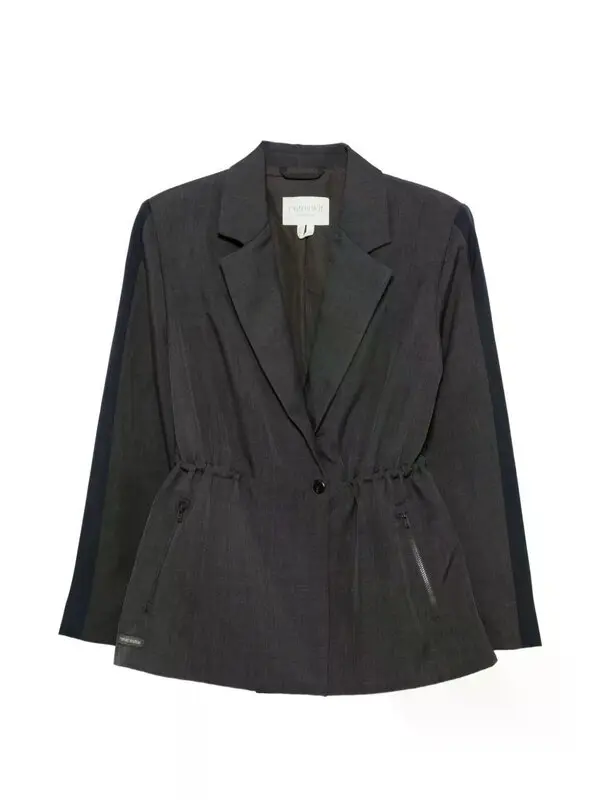 RETHINKIT STUDIOS The Sporty Drawstring-waist Notched-lapel Jacket