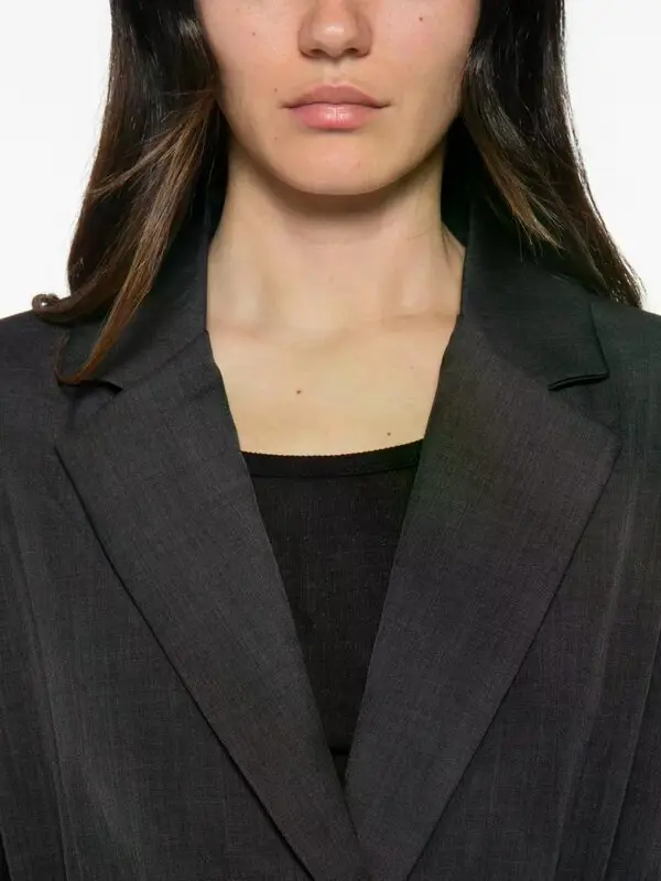RETHINKIT STUDIOS The Sporty Drawstring-waist Notched-lapel Jacket