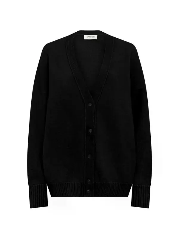 LANEUS V-neck Knitted Cardigan