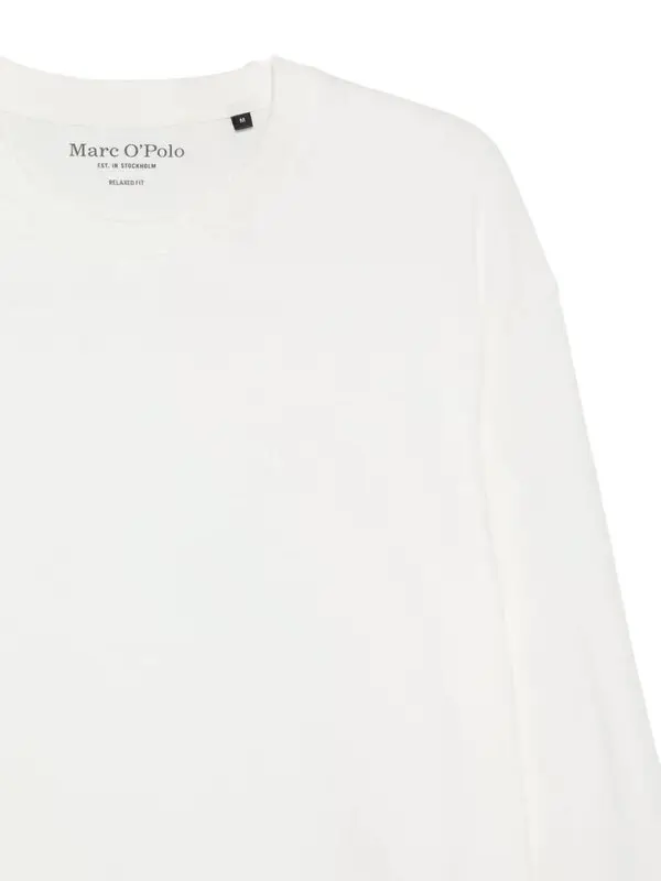 Marc O'polo Logo-embroidered Long-sleeve T-shirt