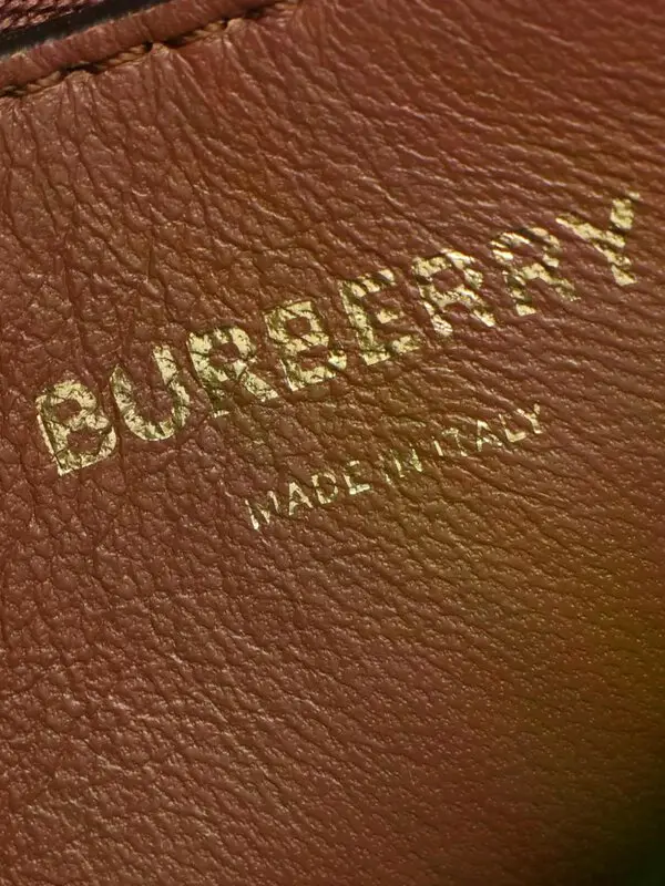 Burberry 2015-2026 Mini Calfskin Pocket Satchel - Brown